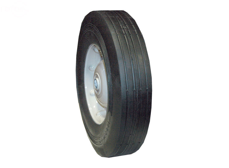 Rotary # 289 STEEL WHEEL 10 X 2.75 X 5/8" (PAINTED WHITE) — Mow Town USA